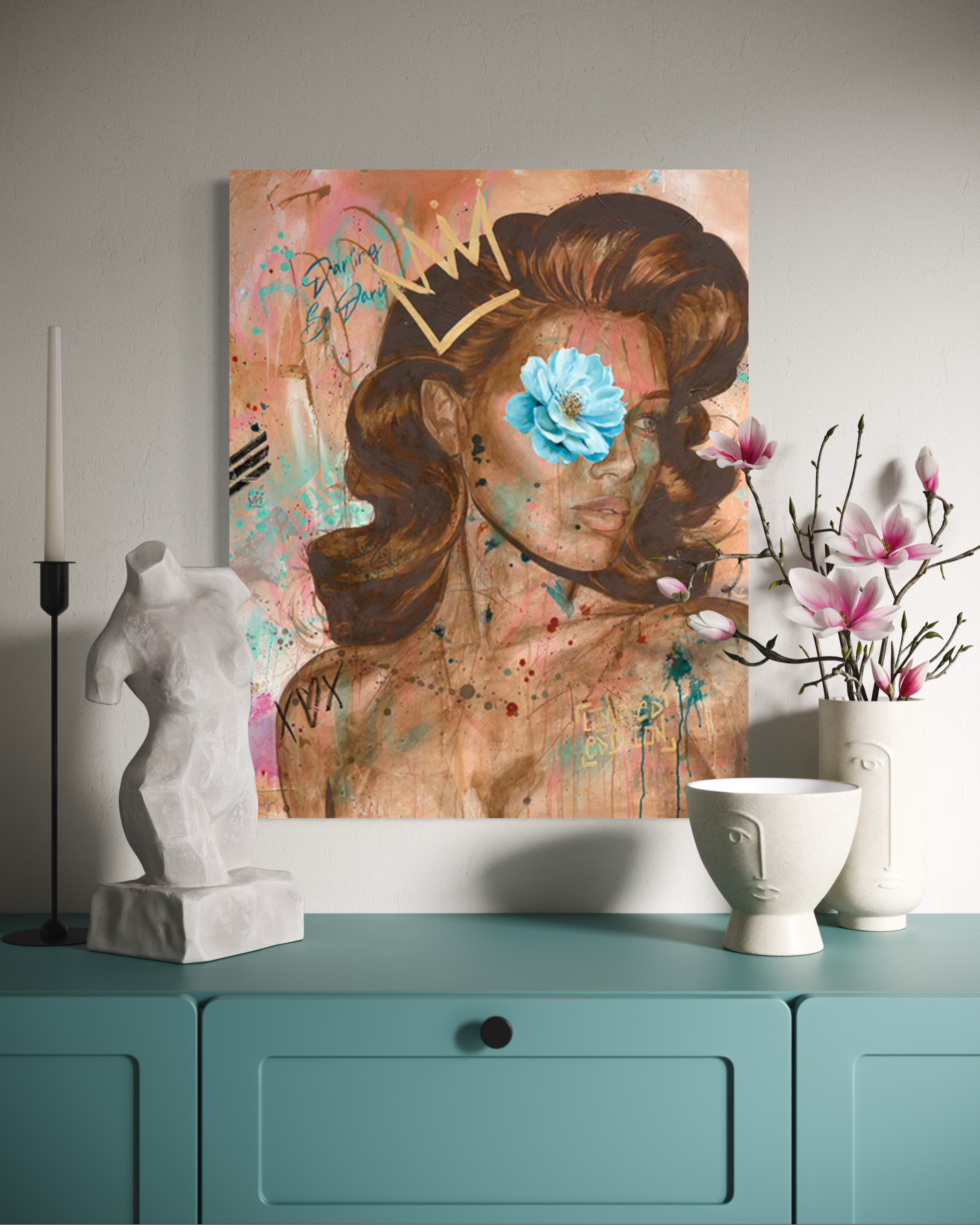 "Perfectly Incomplete" Canvas Print – Katie Wyer Art